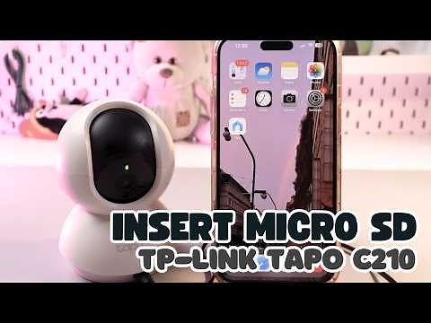 How to Insert a Micro SD Card into Your TP-Link Tapo C210: A Simple Guide