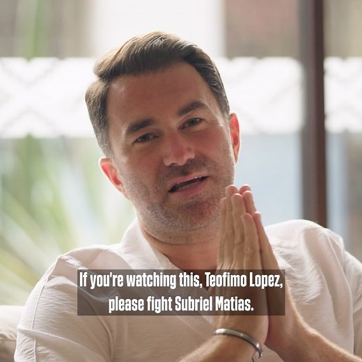 90K views · 129 reactions | All in on @subrielmatiaspr  @eddiehearn is ready to lead the IBF World Super Lightweight Champion into monster fights  Plus a message for @teofimolopez  #SubrielMathias | Matchroom Boxing | Facebook