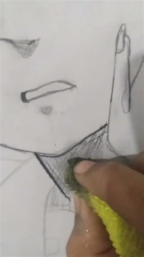 how to draw akaza half human. shorts