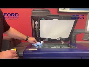 How to clean your copier glass