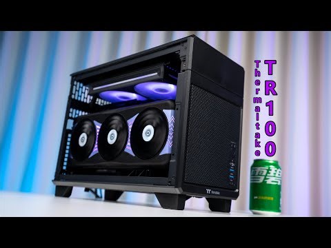Compact Yet Powerful! 20L ITX Build in Thermaltake TR100 — Minimal, Stylish and Compatible! 💻🔥