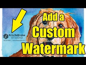 How to Make a Professional Watermark for your Artwork