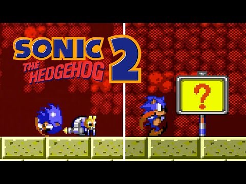 Sonic the Hedgehog 2 - 8-bit Versions Comparison - Master System and Game Gear