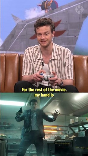 Jack Quaid on his "Hellboy Hand"