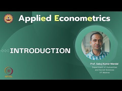 Introduction - Applied Econometrics