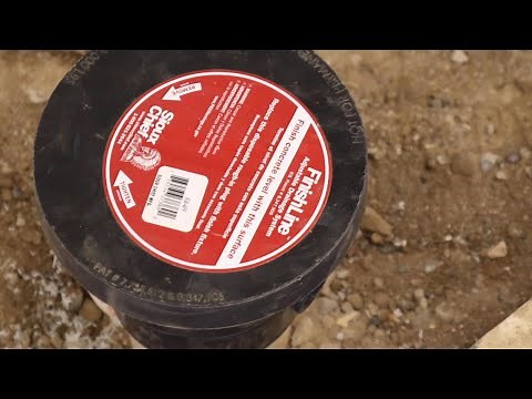 How to install a Sioux Chief Floor Cleanout