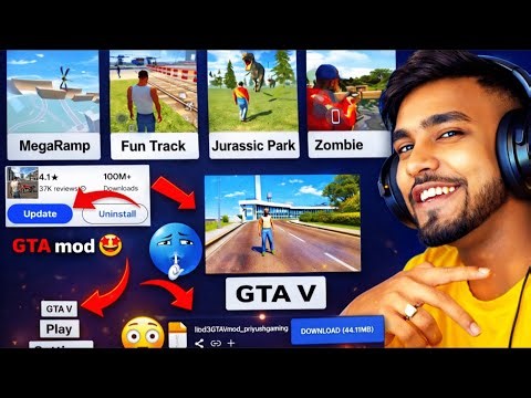 Finally! 🤩🎉Indian Bike Driving 3D GTA V Mod Download || Gta V mod File Download