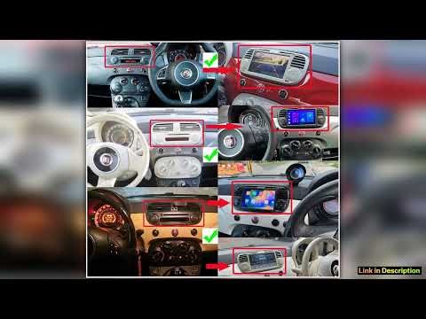OEM 7Android Radio Car GPS For Fiat 500 20102015 Stereo CarPlay Multimedia MP3 MP4 Youtobe Player