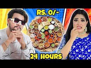 Living On *Rs 0* For 24 Hours! Gone *OMG* | Nilanjana Vs Situ
