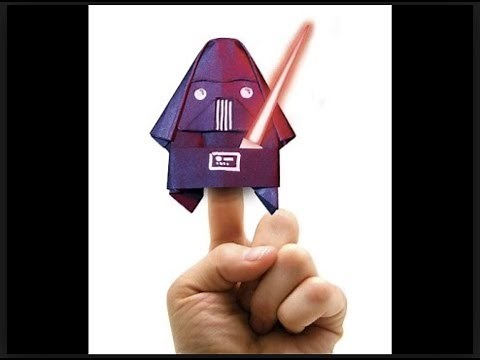 How to fold Darth Paper