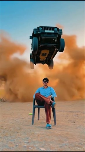 Instagram Trending Car Entry Video Editing | Make A Car Jump Video Using Ai |Car Entry Ai Video Edit