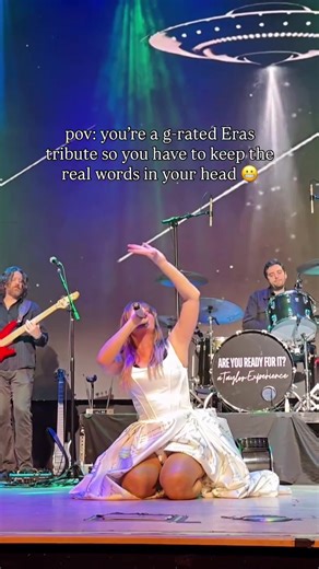 I still sing it the right way in my head. 🤷🏼‍♀️😂🫶🏼 We are so thankful to have the opportunity to re-create and celebrate the magic of the Eras Tour. 🪩 Our goal at each performance is to honor the “tour of the century” and give all Swifties the opportunity to come together in a fun, family friendly environment, and celebrate Taylor! 🩵 Our award-nominated show is touring all over the US and we hope you can experience the magic with us at one of our performances! Follow our page to stay up t