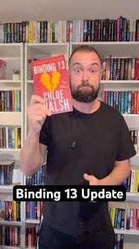 Binding 13 update at 130 pages #booktube #binding13 #bookupdate