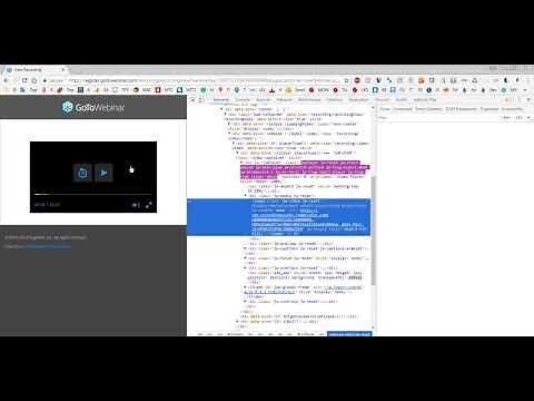 How to download GoToWebinar video