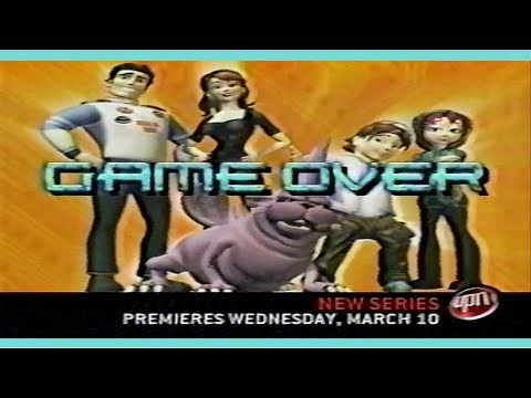 Vintage GAME OVER tv show promo from 2004 by the UPN network