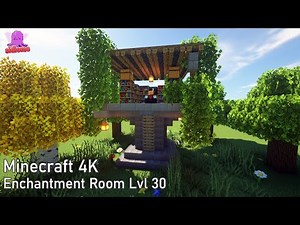 ⚒️Minecraft | How to Build an Enchanting House Level 30 | Enchantment Room Minecraft #9
