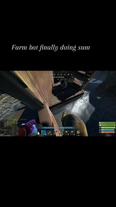 Rust Console Gameplay: Farm Bot Finally in Action