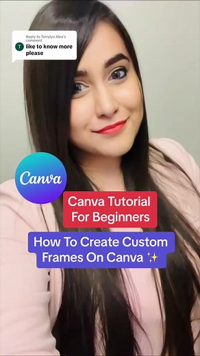 47K views · 587 reactions | Canva Tutorial For Beginners - How To Create Custom Frames On Canva Using Figma! In Today’s Canva Design Hack, I Will Show You How You Can Level Up Your Social Media Graphic Design On Canva By Creating Custom Frames ✨ #canvatutorial #canvatips #canvahacks #canvatipsandtricks #canvaforbusiness #canvadesign #canvatutorialforbeginners #onlinebusinessowner | Inuri Munasinghe | Facebook
