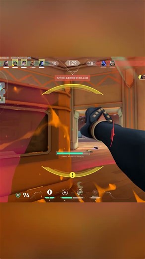 One spray. Two bodies. #valorant #viral #gaming #valorantgaming #clutch #clips #shorts #share #fyp