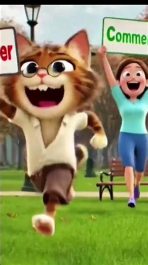 Muilla the Legend Exercise in Park with Cute Cat 25