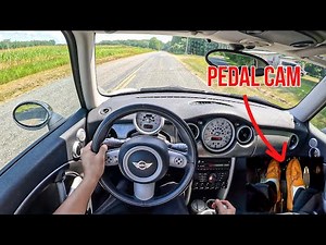 Supercharged MINI Cooper S (R53) • POV Driving Experience • Pedal Cam