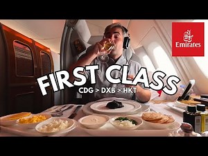 Making the Most of Emirates First Class: ALL the Food & Drinks!