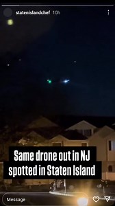 Just found this on Reddit. Apparently this was filmed last night in Staten Island, NY. According to recent reports, multiple “drones” have appeared flying over New Jersey; basically invading neighborhoods with crafts as large as cars. Now, they have moved to New York and have also been spotted in other states such as California. Could this perhaps be an alien invasion of sorts? Let me know your thoughts!! 🛸 👇 #aliens #ufo #ufosighting #disclosure | It's Your Universe