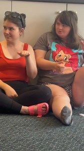 Sing and sign 🎵🎤👯‍♀️ During our performing arts session we practiced some sing and sign and this video just absolutely sums up 1. How much Shannon loves and enjoys sing and sign and 2. The amazing friendship and love that our clients share with each other🩷 | Brookside Day Services