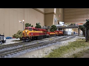 HO Scale Intermodal Train Operations!