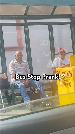 Bus Stop Prank! #busstop #prank #comedy #funnyvideo
