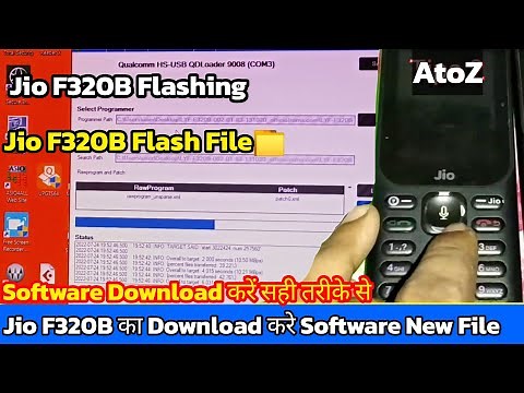 jio f320b software download | jio f320b flash file downlod | jio phone me software kaise dale#f320b
