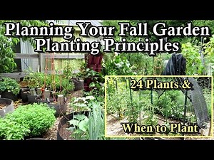 Planning and Planting A Fall Garden & Everything You Need to Know: 24 Cool Crops to Grow