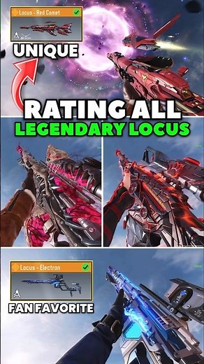Rating all Legendary Locus skin in CODM