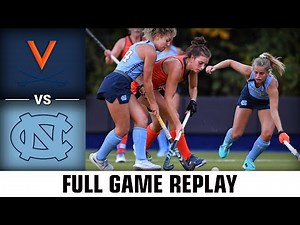 Virginia vs. North Carolina Full Game | 2022 ACC Field Hockey