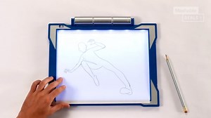 This light-up tracing board is the perfect training tool for aspiring artists
