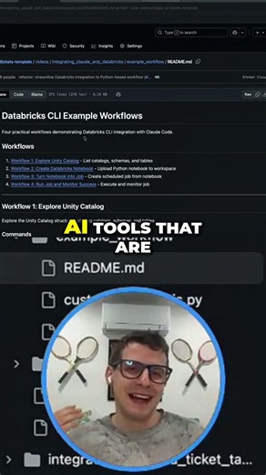 A Few of the Awesome Actions Claude Code Can Take with the Databricks CLI