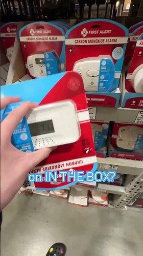 OPERATING First Alert CO710 At Lowe’s! #carbonmonoxidealarms #liquidation #aintnoway