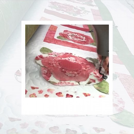 Tacy Gray on Instagram: "Quilting French Roses makes me happy every time. It’s so easy to make this quilt look AMAZING 🥀🌱💕 #frenchrosesquilt #quilt #quiltsofinstagram #quilting #quiltersofinstagram #quiltpattern #igquiltfest #igquiltcommunity #makemodern #longarmquilting #quiltingdesign #fmq #freemotionquilting"