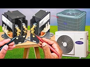 Magnetic Contactors in HVAC & Air Conditioning, Test & Faults