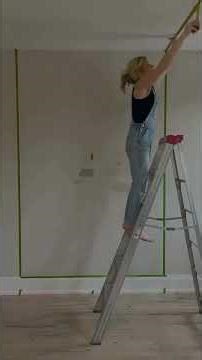 ✨ Color Blocking Magic ✨⁠ ⁠ Transform your walls with this easy and affordable tone-on-tone