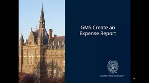 Create Expense Report - Desktop