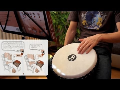 DJEMBÉ LERNEN - Grundschläge üben S.01-11
