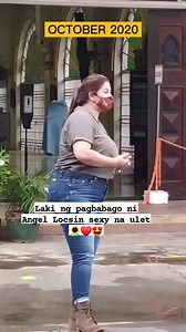 1.5M views · 5.2K reactions | Laki ng Pagbabago ni Angel Locsin ❤️❤️ sexy na ulet ❤️ #everyonehighlightsfollowers #everyonehighlights #trendingreelsvideo #trendingvideo | Ruby Catam-isan Malinao Monticalbo | Facebook