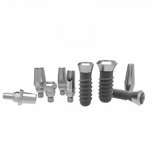 [Hot Item] Custom Cheap Titanium Titanium ODM CNC Lathe Machining Service Dental Implant