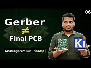 KiCad Gerber Viewer Full Tutorial | KiCad Full Course – Video 6