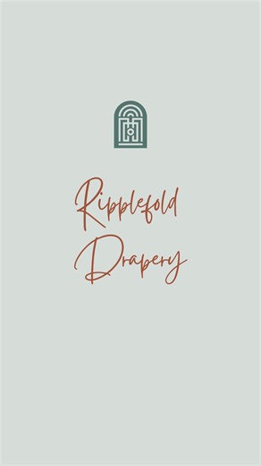 Savannah Window Fashions on Instagram: "Not all drapery panels are pleated. This is Ripplefold drapery—a clean, modern option known for its continuous “S-curve” along a track system. Unlike pleated panels, which get their fullness from sewn-in pleats, Ripplefold panels are fabricated flat and finished with snap tape at the top. Once installed, the snaps attach to carriers on a track, forming the signature wave-like folds. This style is ideal when you want a sleek, uniform look without rings or p