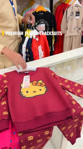 SPARROW on Instagram: "Premium fleece tracksuits by Sparrow for 1-12 years kids. Soft, warm & perfect for everyday wear. Stay cozy without compromising on style. 📍 Available at Sparrow Girls College Road, Sahiwal. 🧥 Winter Collection: In Store Now. #sparrow #fleecetracksuit #winterwear #staywarm #winterstyle"