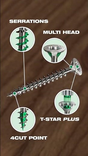 Spax Screws - The difference is in the details, quick and secure fastening