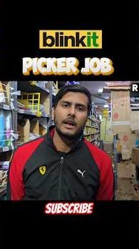 Manager Ne Entry Nahi Di | Blinkit Picker job | Picker Packer Job #blinkit #itsmeissie