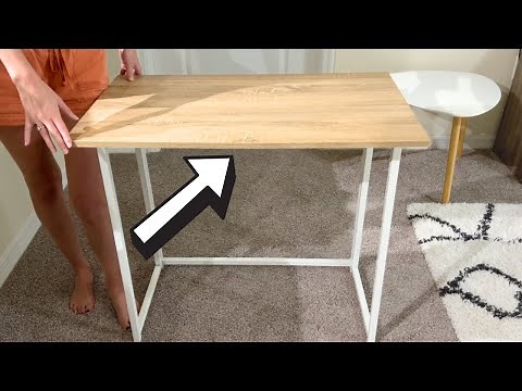 Small Folding Desk Review! Ultimate Home Office Solution on Amazon